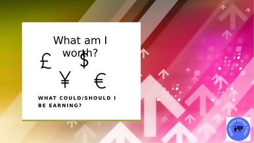What am I worth? Careers Literacy | Teaching Resources