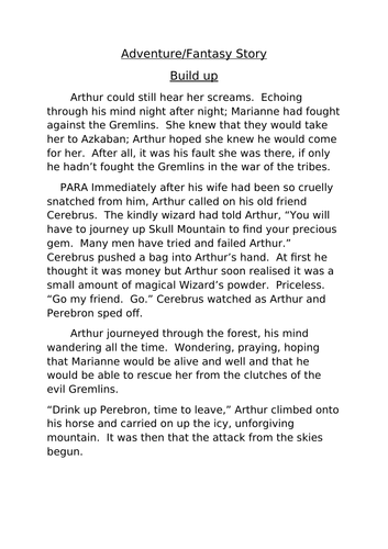 year 6 Literacy Fiction Genre To plan, draft, write and improve an ...