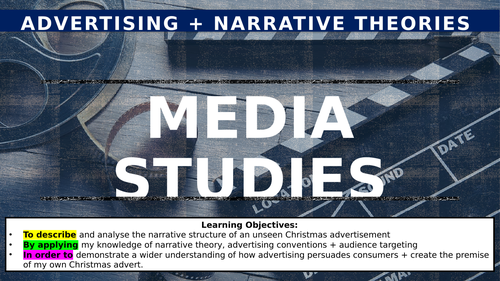 GCSE Media Studies Christmas Advertising | Teaching Resources