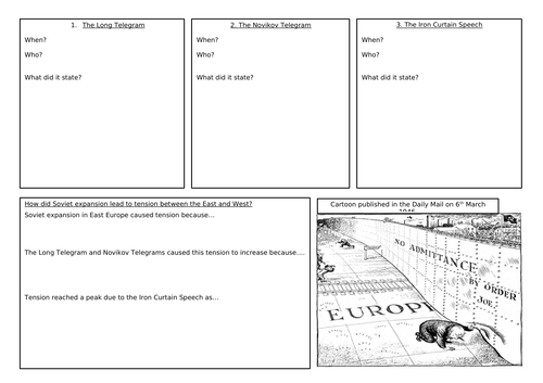 3 lessons - Soviet expansion after WW2 | Teaching Resources