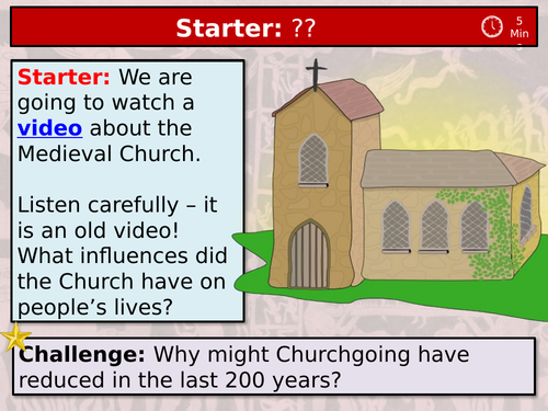 KS3 Medieval - Why Was Religion So Important? | Teaching Resources