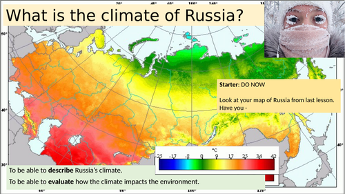 What is the climate of Russia like? Comparing differing places with ...