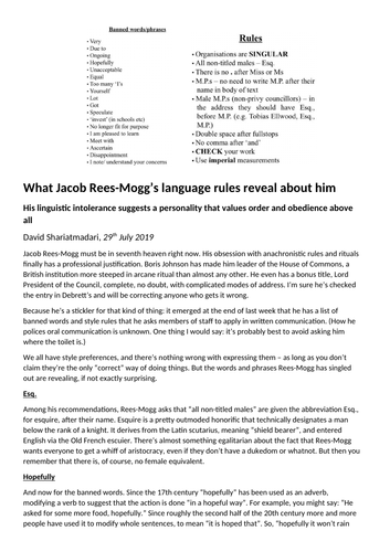 A-Level Language Change Scheme | Teaching Resources