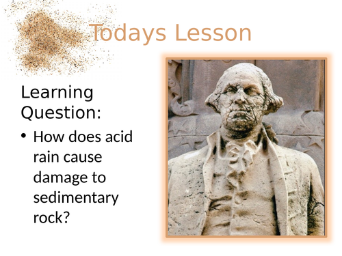 Limestone Erosion and Acid Rain | Teaching Resources