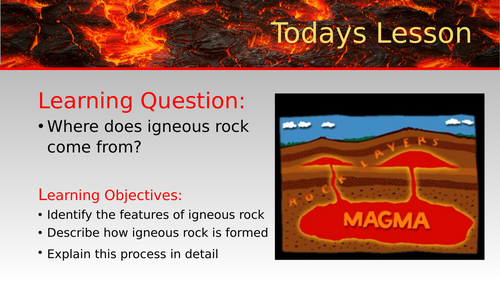 Igneous Rock | Teaching Resources
