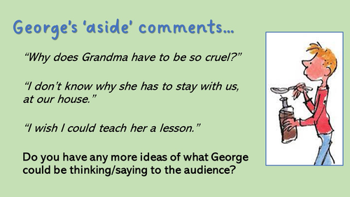 George's Marvellous Medicine by Roald Dahl: Extensive Drama resource ...