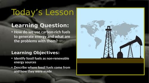 Fossil Fuel Formation | Teaching Resources