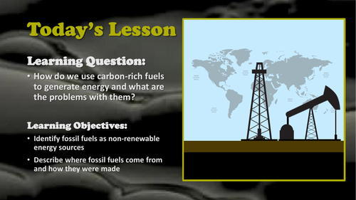 Fossil Fuel Formation | Teaching Resources
