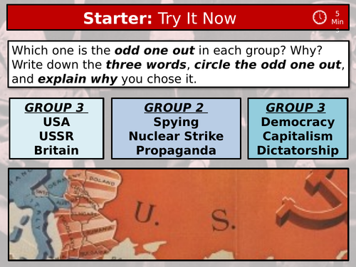 GCSE Cold War L2 & L3 - Tehran, Yalta & Potsdam Conferences | Teaching ...