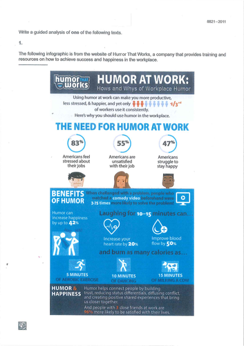 IB English Paper One exam practice | Teaching Resources