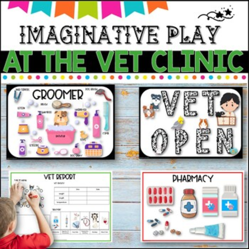 Vet Clinic- Dramatic Play | Teaching Resources