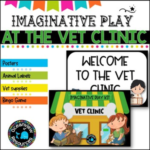 Vet Clinic- Dramatic Play | Teaching Resources