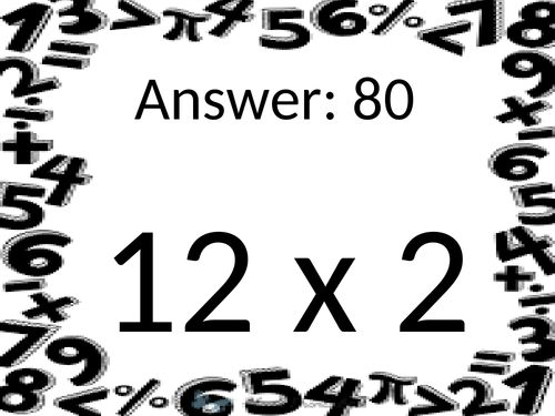 Multiplication Scavenger Hunt (2x1 digit) | Teaching Resources