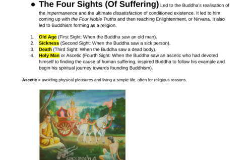 Buddhism: Beliefs & Practices - AQA GCSE Religious Studies Revision ...