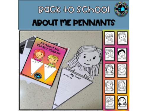 All About Me Bunting | Teaching Resources