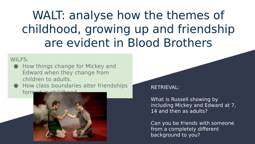 Blood Brothers (Growing Up/Friendship Lesson) | Teaching Resources
