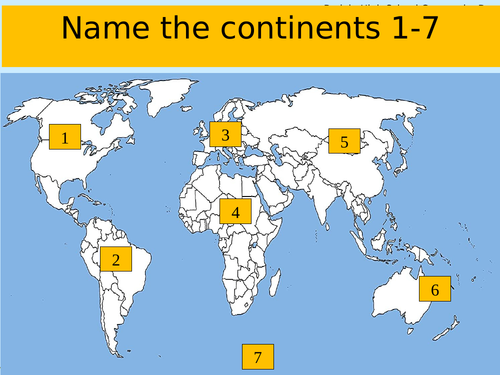 Being A Geographer / Map skills / What is Geography - Year 7 KS3 ...