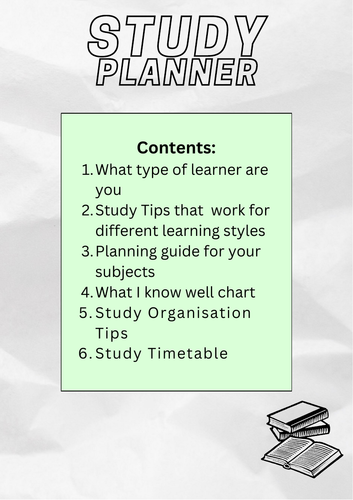 Study Tips and Organisation | Teaching Resources