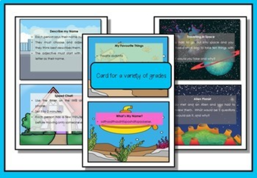 Ice breaker cards- ideal for Behavior Management | Teaching Resources