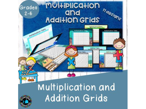 Multiplication and Addition Grids | Teaching Resources