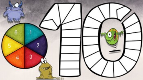 Math Gameboards numbers 1-10 | Teaching Resources