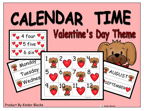 Valentine's Day Calendar Collection | Teaching Resources