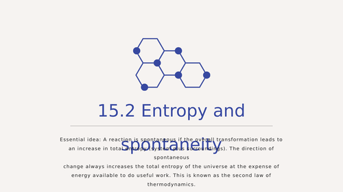 IB Chemistry Topic 5/15 Resource Bundle | Teaching Resources