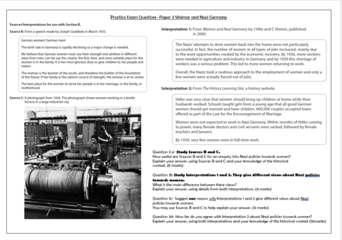 Women in Nazi Germany | Teaching Resources