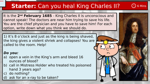 GCSE Medicine L6 - Renaissance Causes of Disease | Teaching Resources