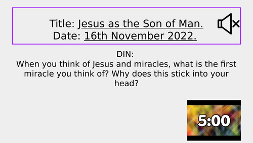 Introduction to Marks Gospel | Teaching Resources