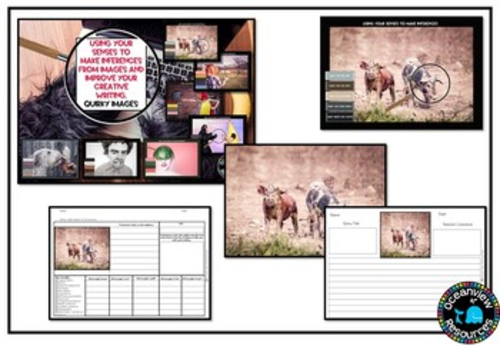 Inferencing- Fun Stimulus Images for creative writing | Teaching Resources