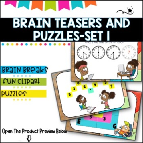 Puzzles and Bell ringers for Upper Primary- Set 1 | Teaching Resources