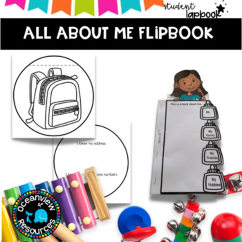 All about me- A back to school book | Teaching Resources