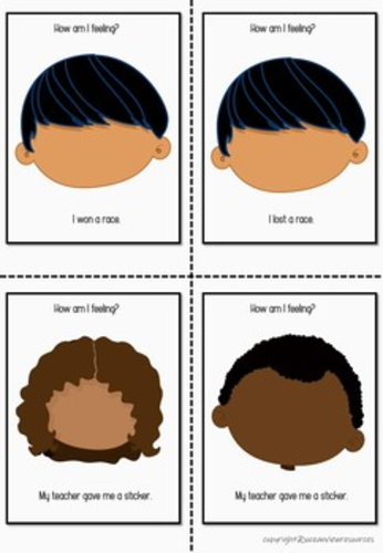 Emotions and Feelings-Play mats and discussion cards | Teaching Resources