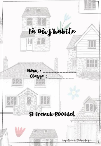 S1 French Booklet - Where I live | Teaching Resources