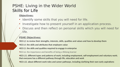 Careers Lessons - Year 9 | Teaching Resources