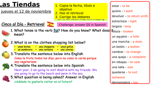 GCSE Spanish - Module 5 - Ciudades | Teaching Resources