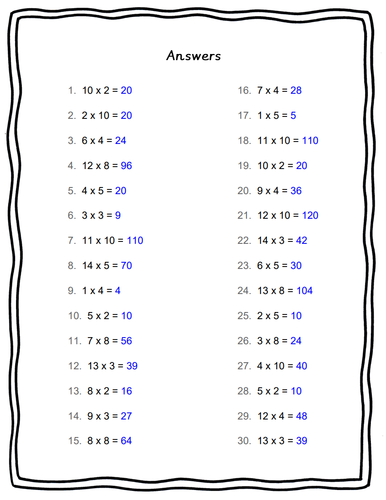 KS2 Multiplication: Year 3 times tables practice workbook with answers ...