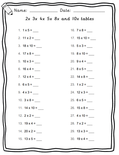 KS2 Multiplication: Year 3 times tables practice workbook with answers ...