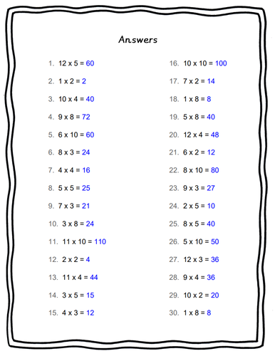 KS2 Multiplication: Year 3 times tables practice workbook with answers ...