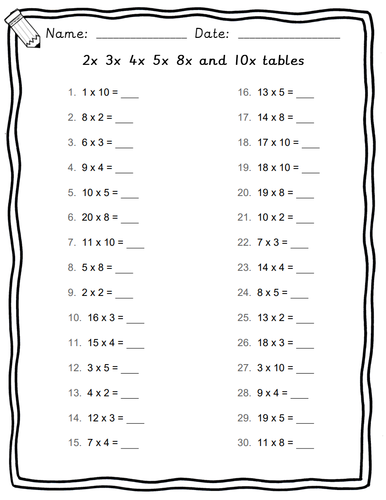 KS2 Multiplication: Year 3 times tables practice workbook with answers ...