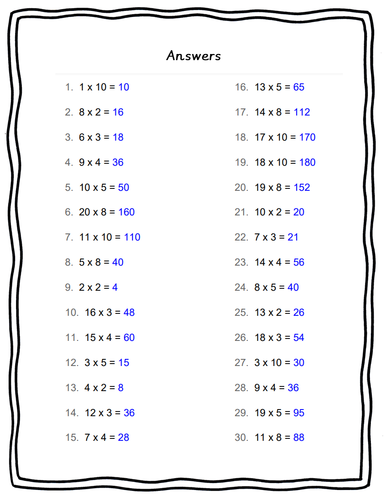 KS2 Multiplication: Year 3 times tables practice workbook with answers ...