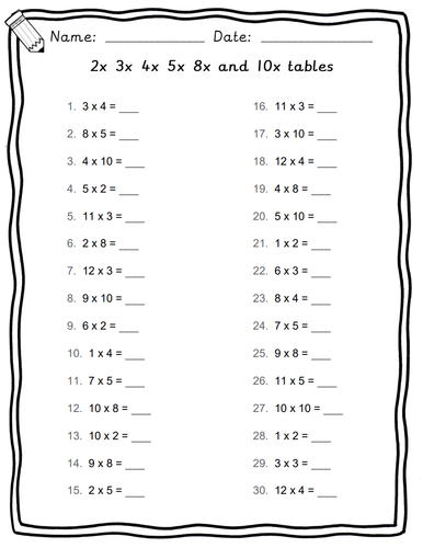 KS2 Multiplication: Year 3 times tables practice workbook with answers ...