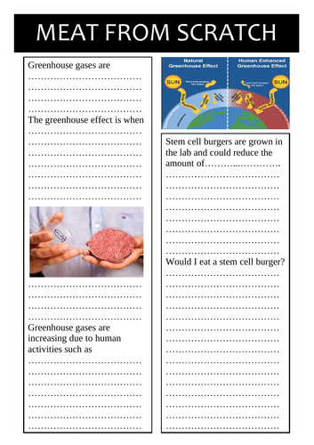 Lesson 3 - Greenhouse Gases (The Greenhouse Effect) | Teaching Resources