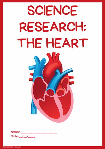 KS2/KS3 'The Human Heart’ Printable/Digital Activity Pack. | Teaching ...