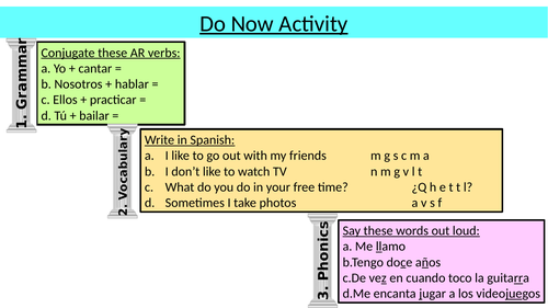 KS3 Spanish Viva 1 - Mi tiempo libre - full series of lessons ...