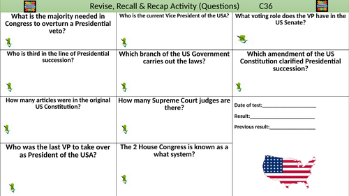 US Cabinet (Updated 2023) - The Executive in the USA | Teaching Resources