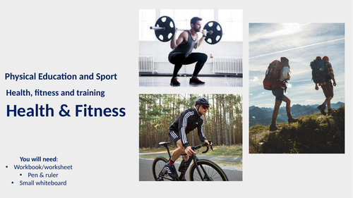 iGCSE PE 2: HFT : Health, Fitness and Diet | Teaching Resources