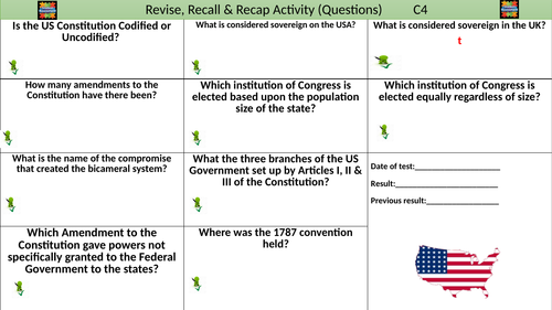 Separation of Powers - US Government | Teaching Resources