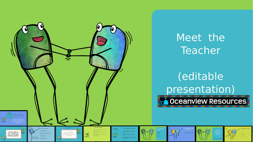Meet the Teacher-Editable powerpoint | Teaching Resources
